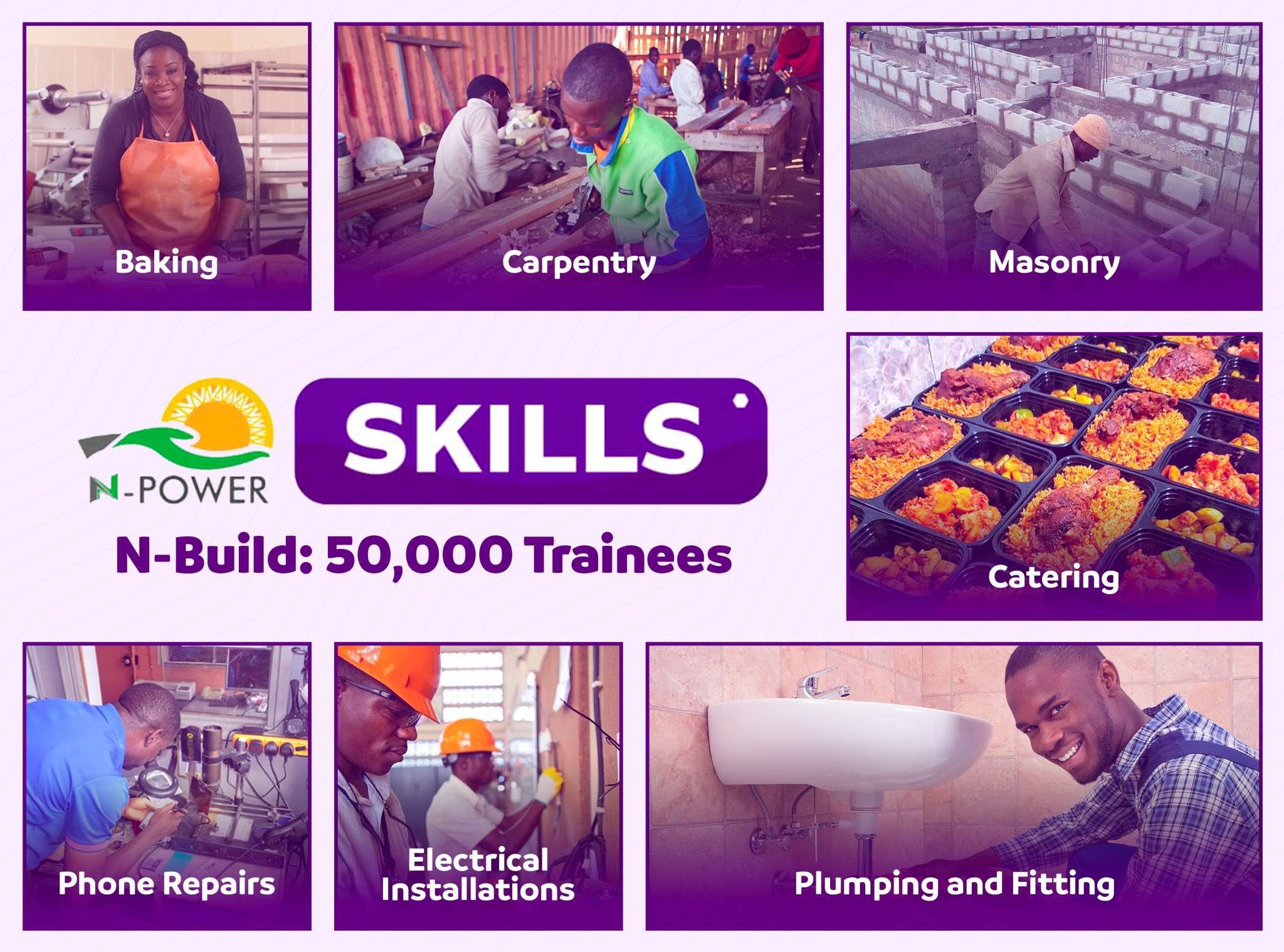 Npower Build News - FG Approves 50,000 N-Build Trainees