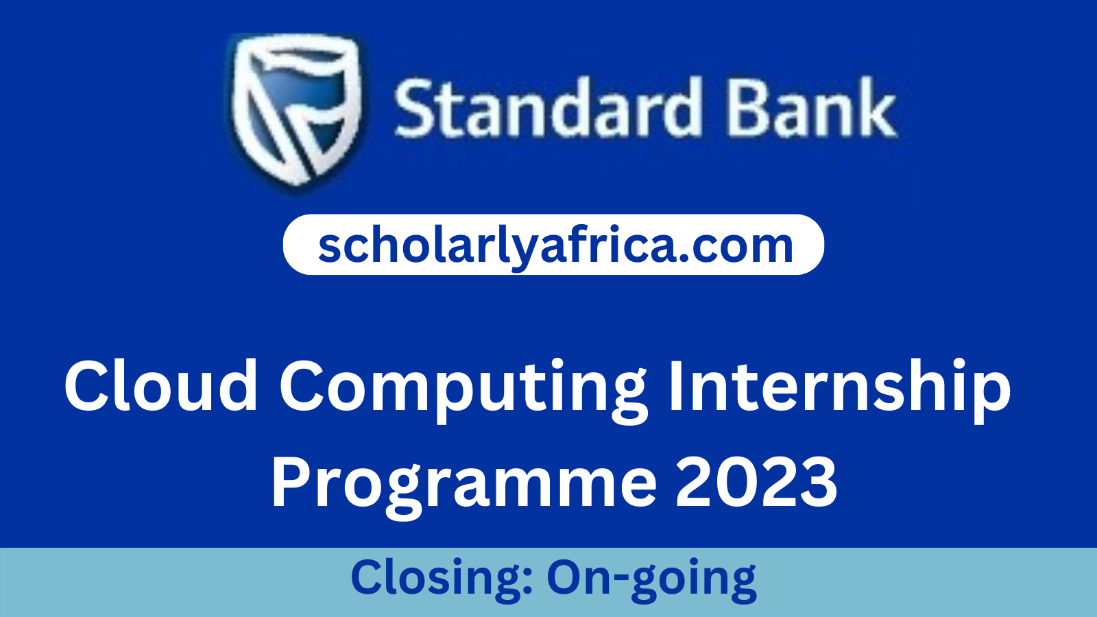 Standard Bank Cloud Computing Internship Program 2022/2023