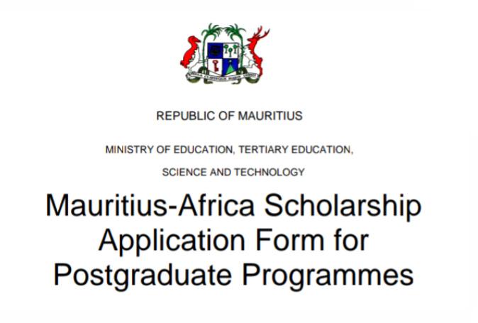Government of Mauritius Africa Scholarships Scheme 2023 for study in Mauritius (Fully Funded)