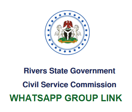 Rivers State Civil Service Recruitment WhatsApp Group Link 2023/2024