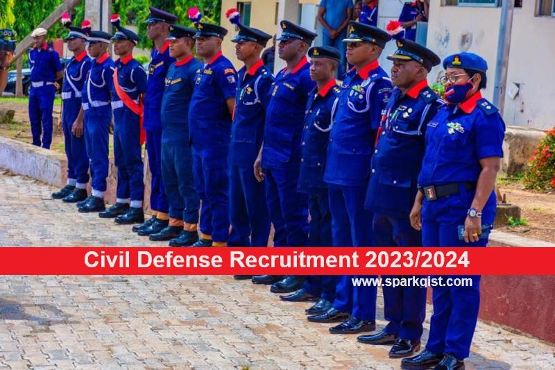 Civil Defence Recruitment 2023 2024 How To Apply For Nscdc Jobs